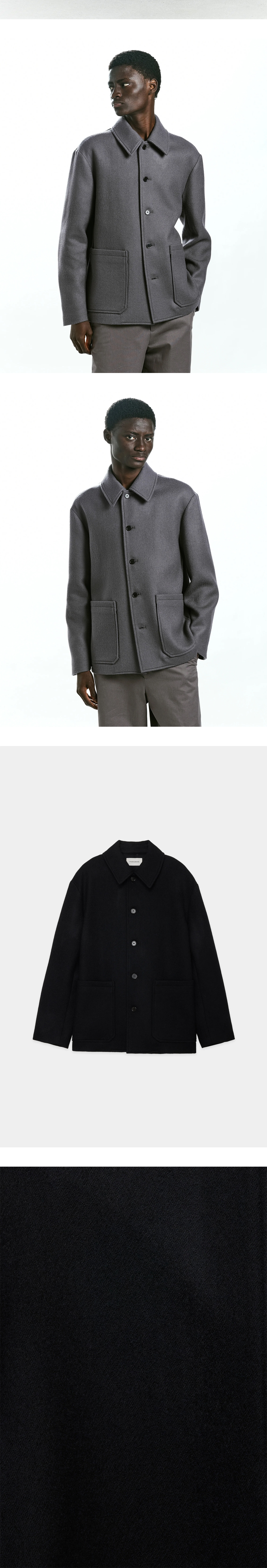 마카웨어 워크 자켓 블랙 - 24FW | Markaware | KREAM