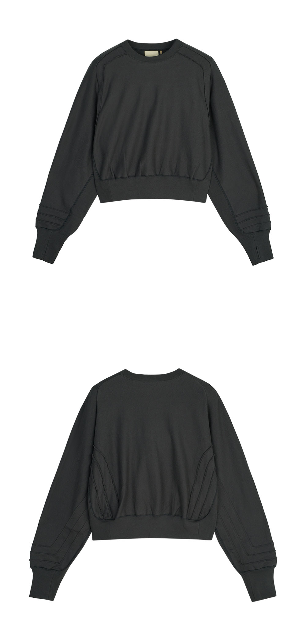 지안 예 오빗 탑 차콜 - 24FW | Jian Ye | KREAM