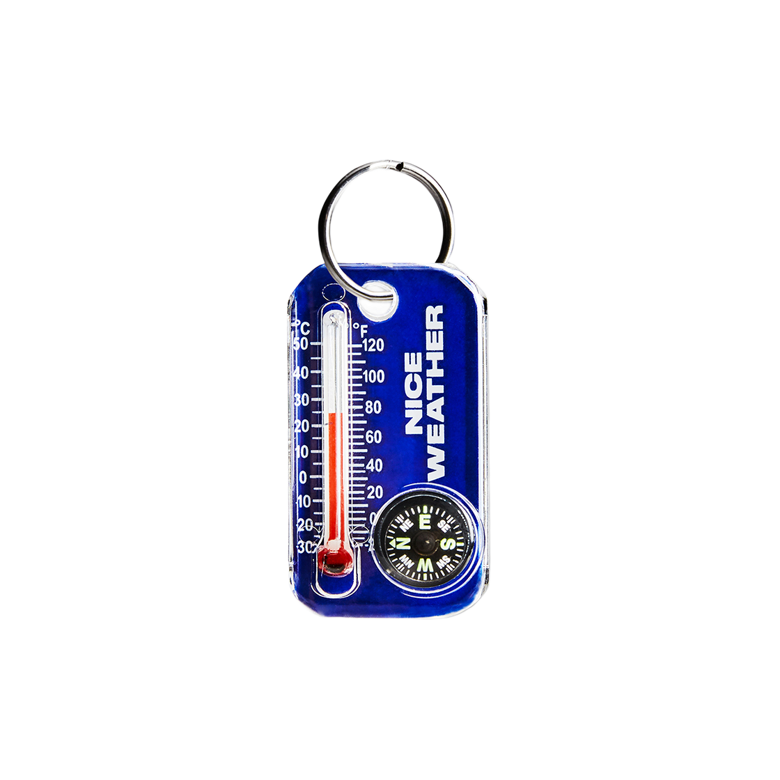 나이스웨더 온도계 키링 블루 | NICE WEATHER | KREAM