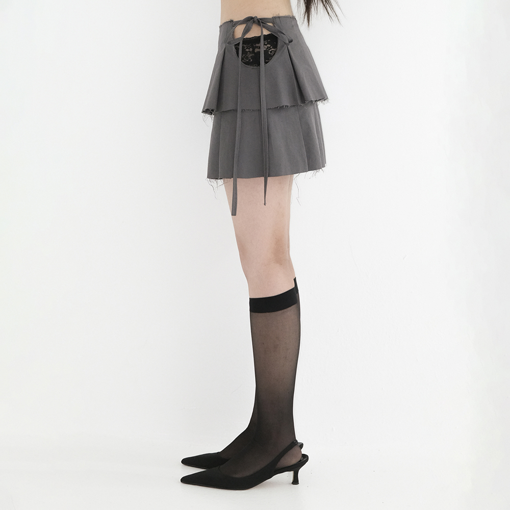 태 더블 플리츠 스커트 002 | TAAE | KREAM