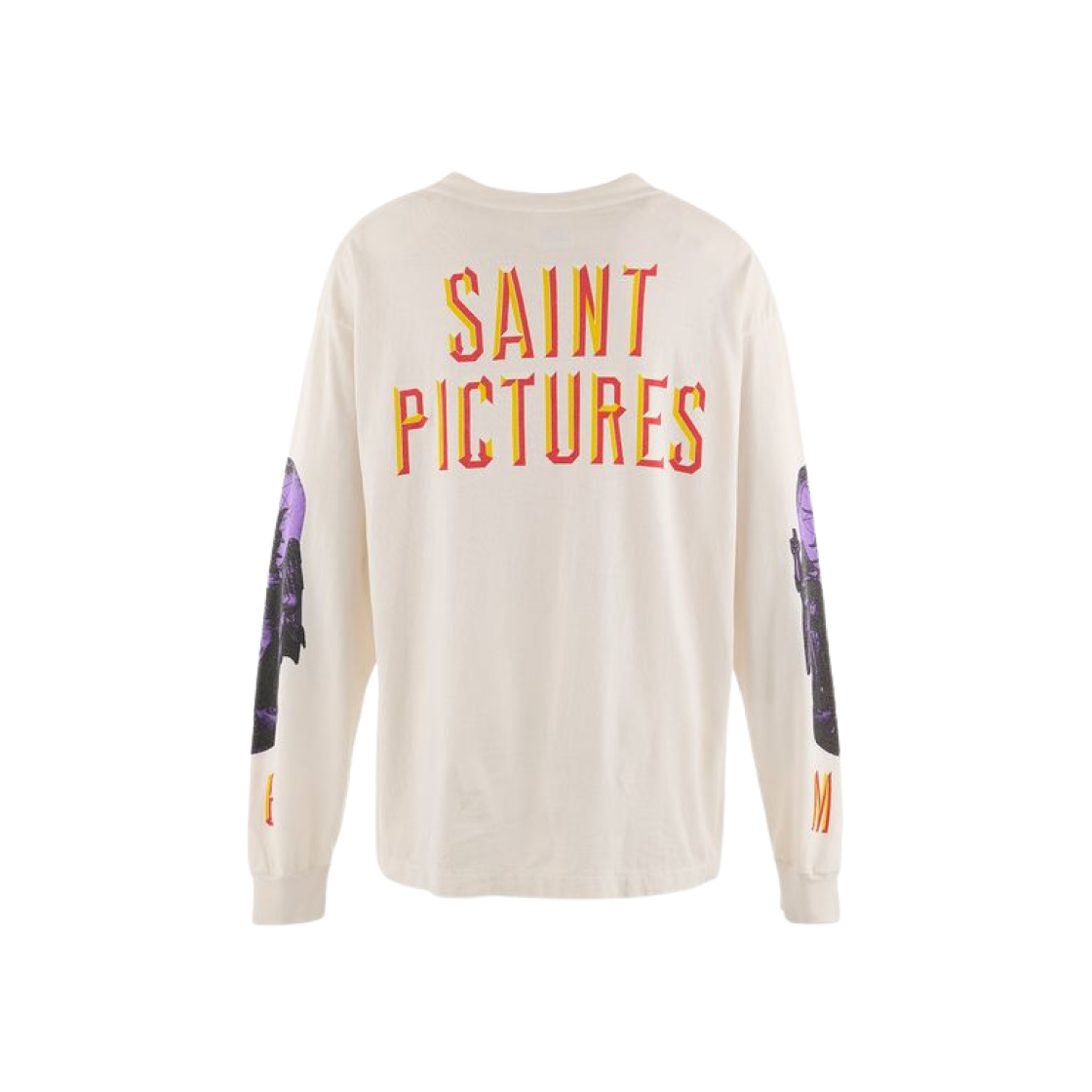 세인트 마이클 세인트 픽쳐스 롱슬리브 티셔츠 화이트 - 24AW | Saint Mxxxxxx | KREAM