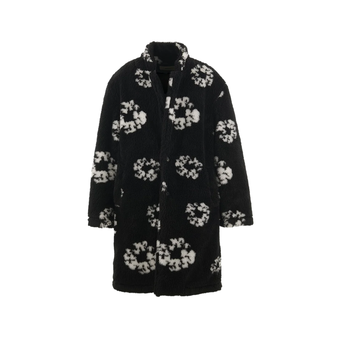 세인트 마이클 x 데님 티어스 코튼 리쓰 퍼 코트 블랙 - 24AW | Saint Mxxxxxx | KREAM