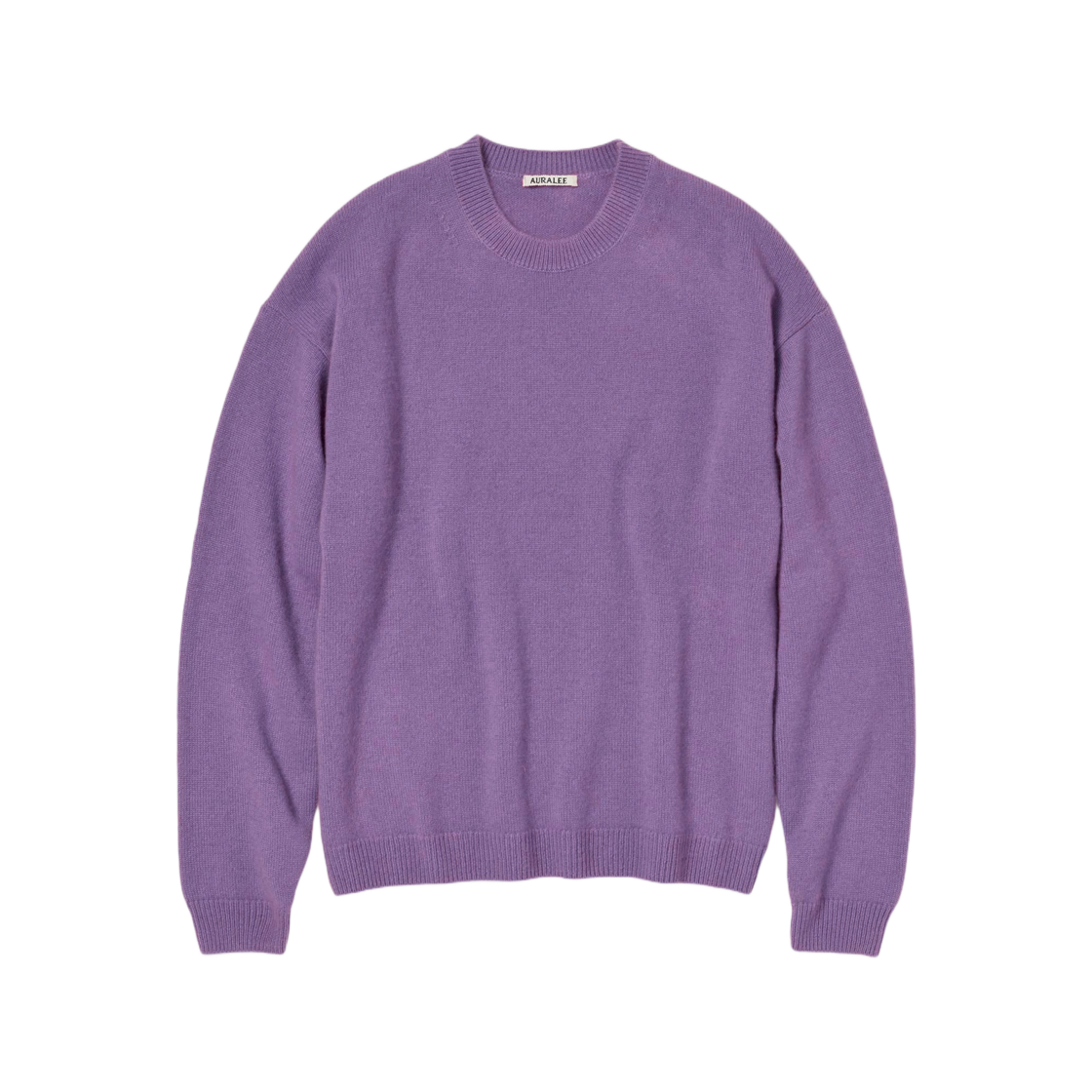 오라리 베이비 캐시미어 니트 P/O 퍼플 - 24AW | Auralee | KREAM