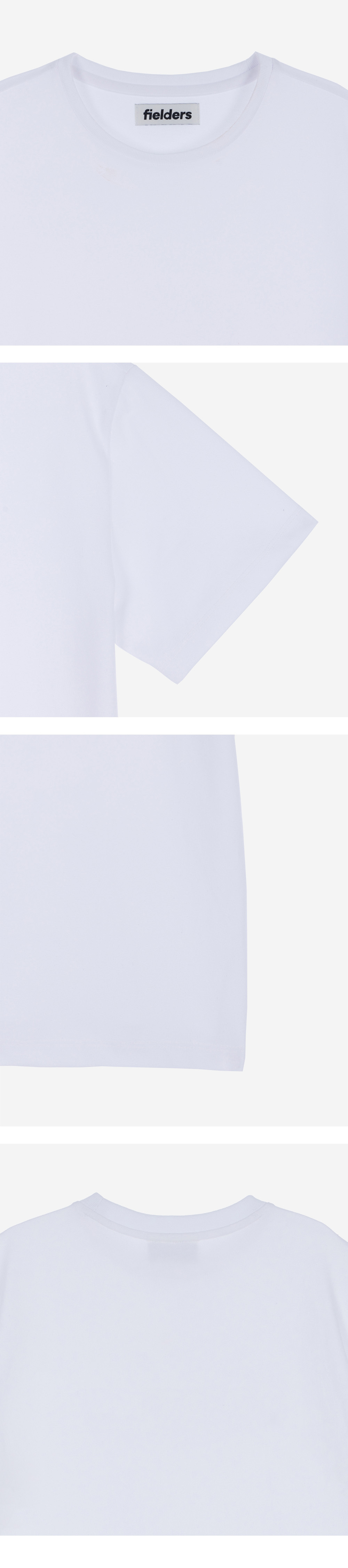 필더스 여성 에센셜 베이직 티 화이트 | Fielders | KREAM