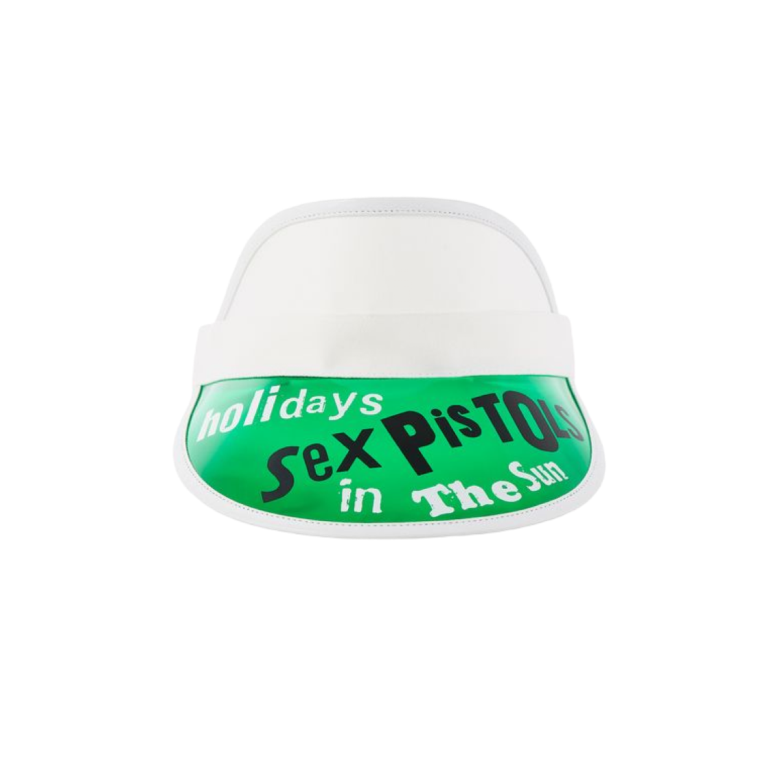 세인트 마이클 x 섹스 피스톨즈 홀리데이즈 선바이저 그린 - 24AW | Saint Mxxxxxx | KREAM