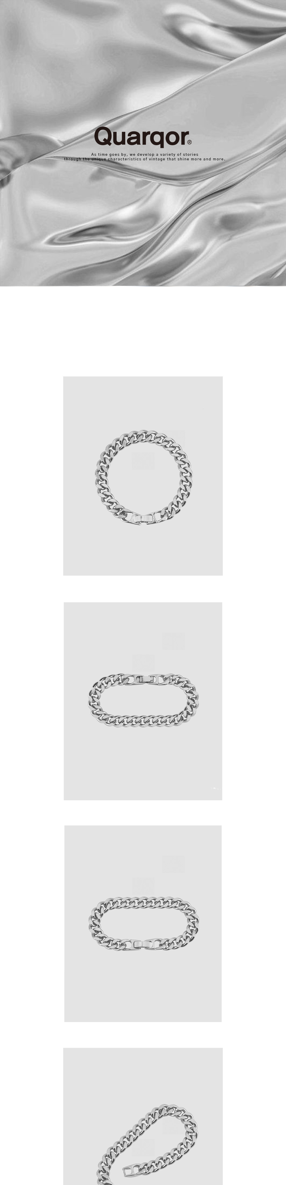 쿼르코어 #3308 브레이슬릿 | Quarqor | KREAM