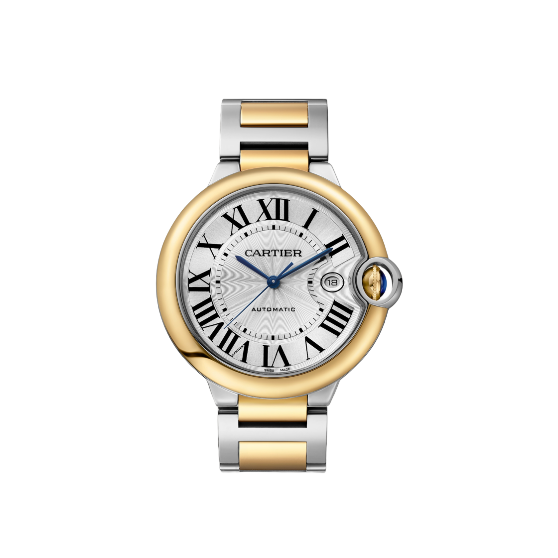 까르띠에 발롱 블루 드 워치 42 mm 오토매틱 메캐니컬 옐로우 골드 스틸 | Cartier | KREAM