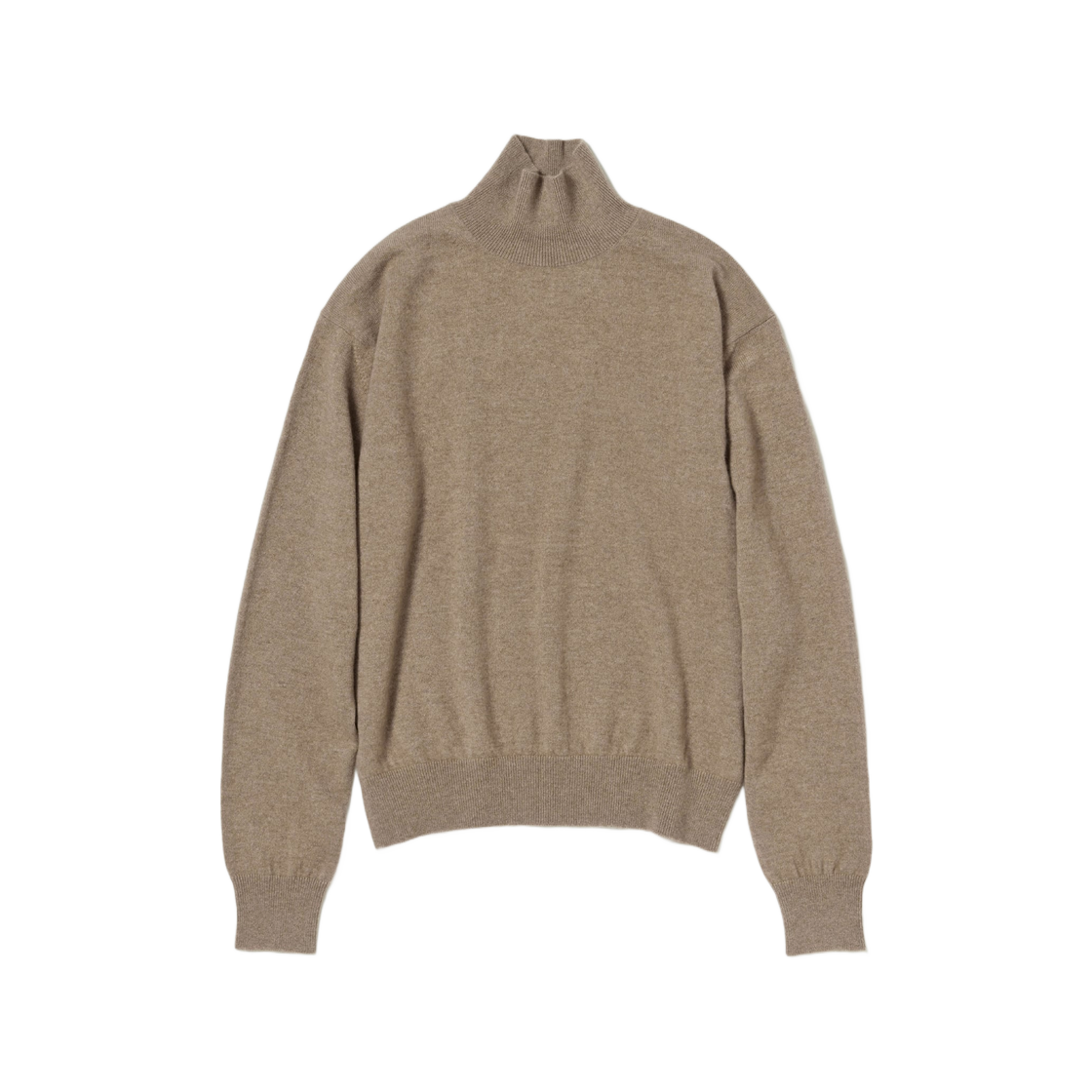 (W) 오라리 베이비 캐시미어 니트 터틀 내츄럴 브라운 - 24AW | Auralee | KREAM