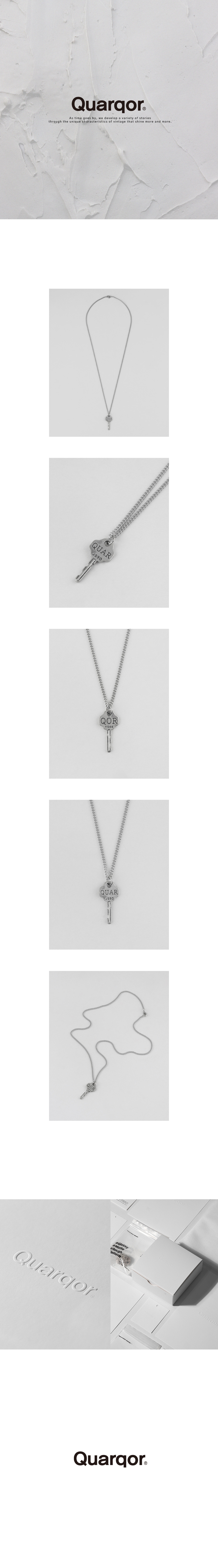 쿼르코어 #5505 넥클리스 | Quarqor | KREAM