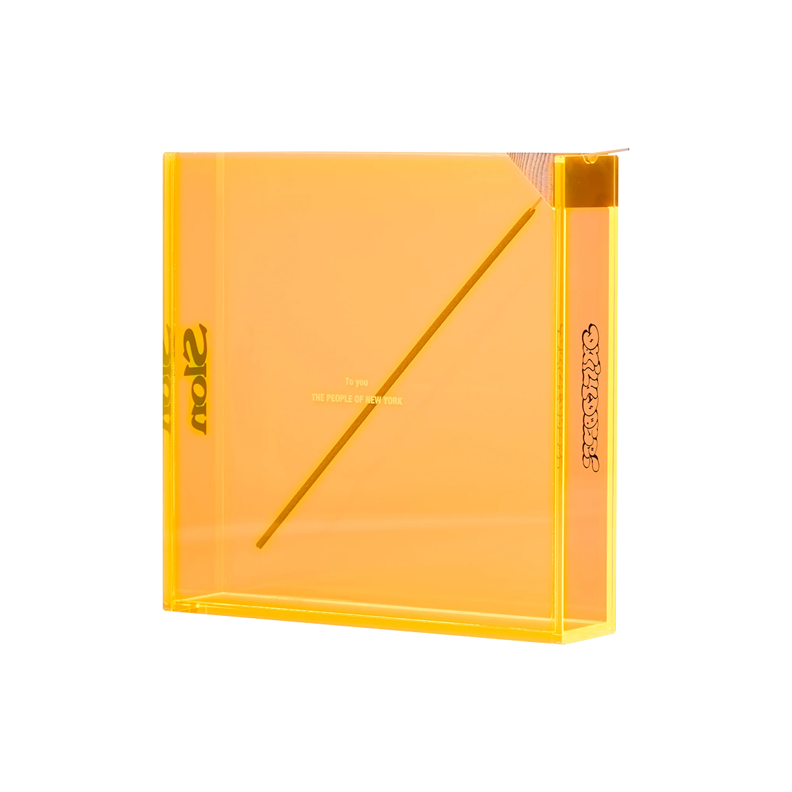 체리드라이버 슬론 10주년 콜라보 디디큐에스 아크릴 인센스 버너 세이프티 오렌지 | CHERRY DRIVER | KREAM