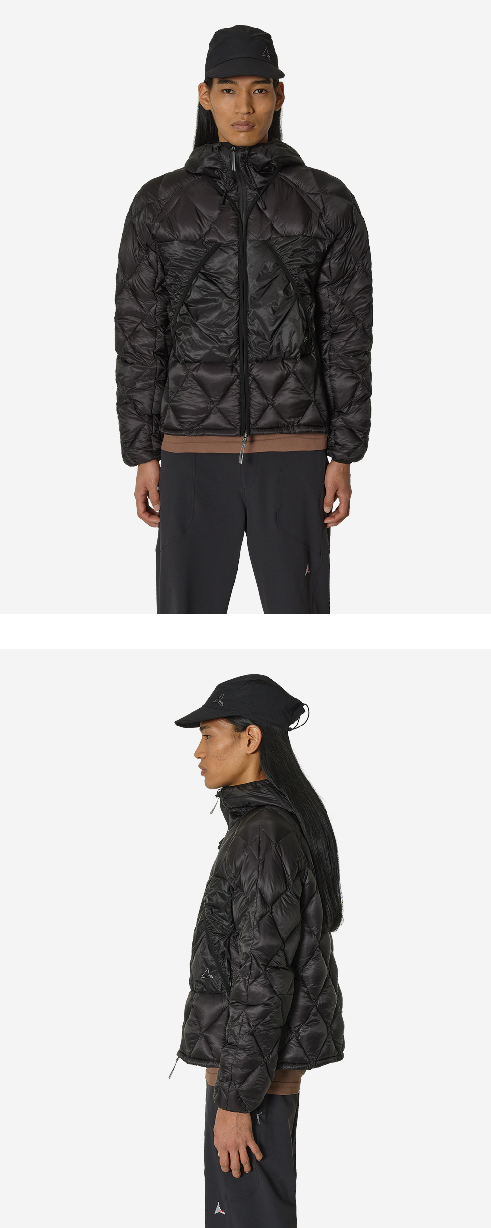 로아 라이트 다운 자켓 블랙 - 24FW | ROA | KREAM