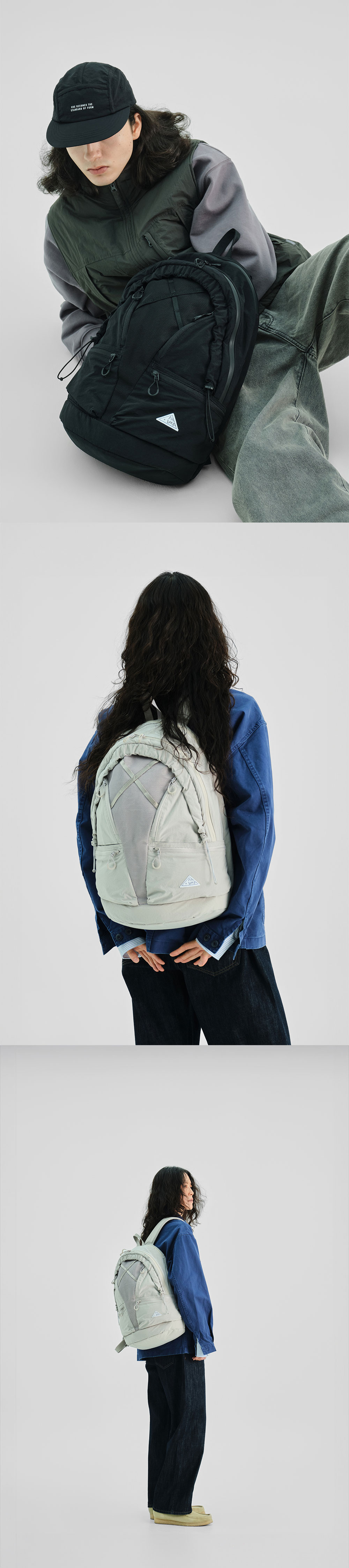 파운드 포켓 비틀 백팩 블랙 | Found Pocket | KREAM