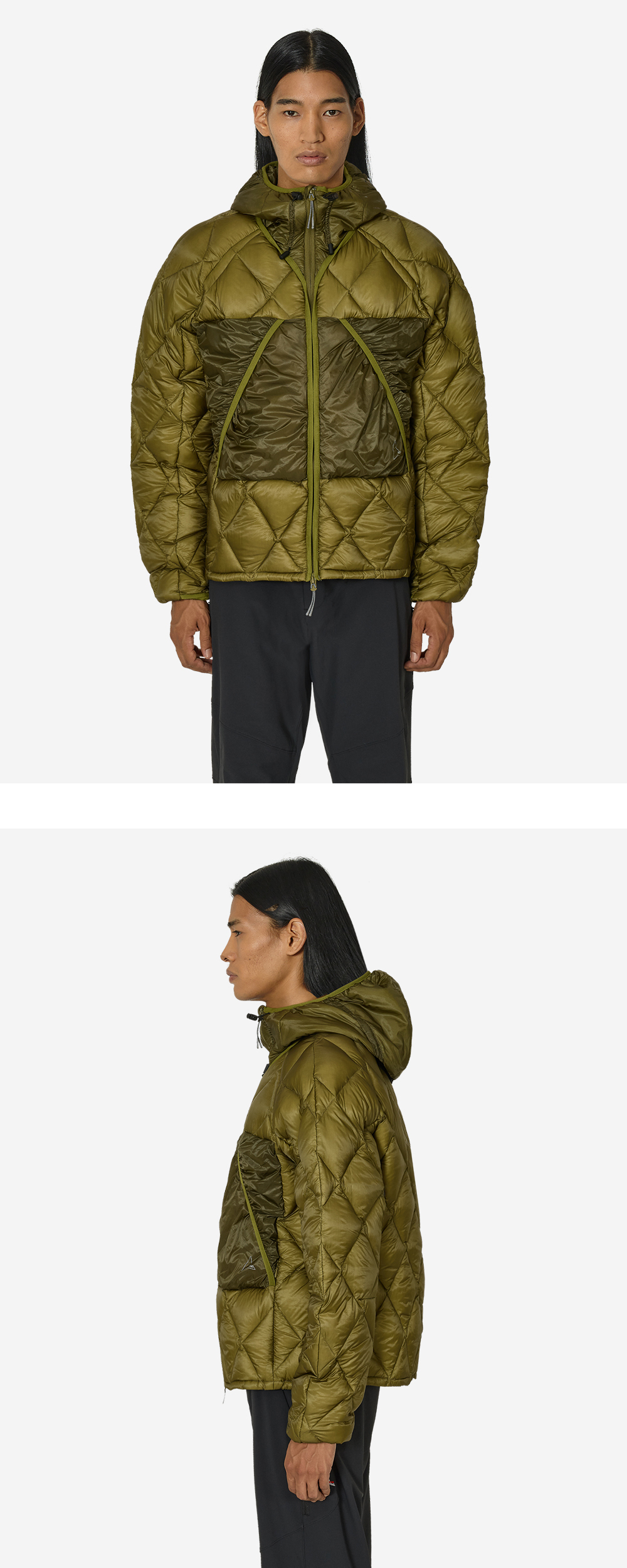 로아 라이트 다운 자켓 올리브 브랜치 - 24FW | ROA | KREAM
