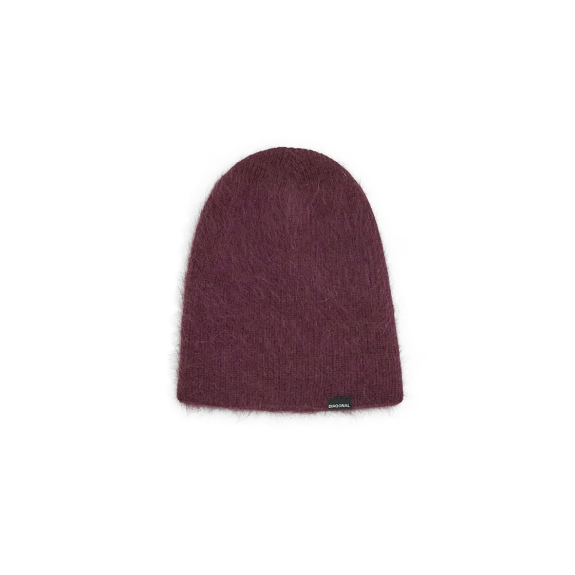 다이애그널 앙고라 비니 플럼 | DIAGONAL | KREAM