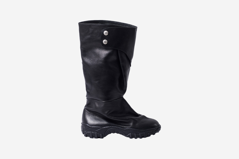 네거티브 쓰리 폴디드 2 롱 부츠 블랙 | NegativeThree | KREAM