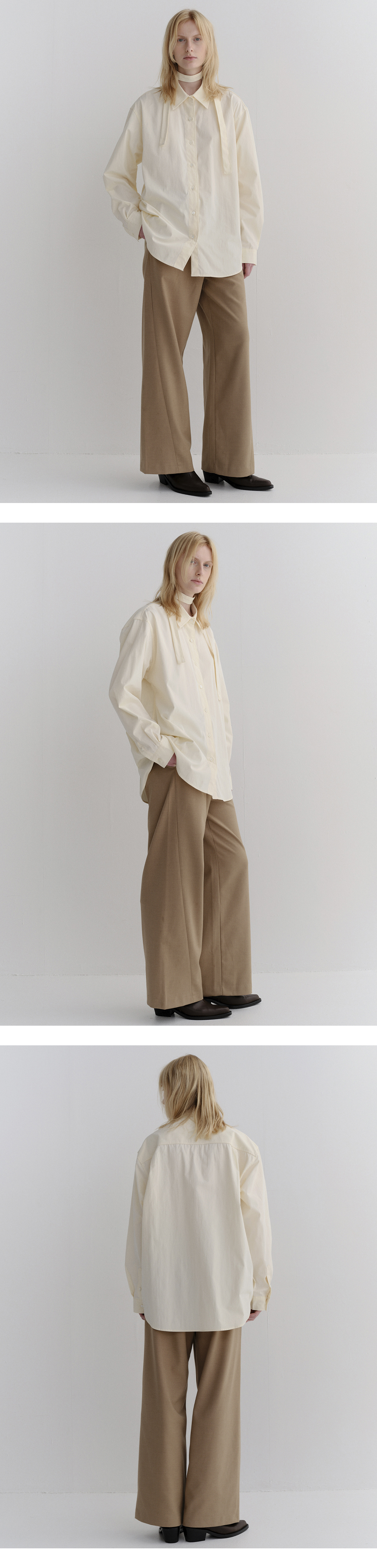 아르카익 타이 셔츠 크림 | ARCHAIC | KREAM