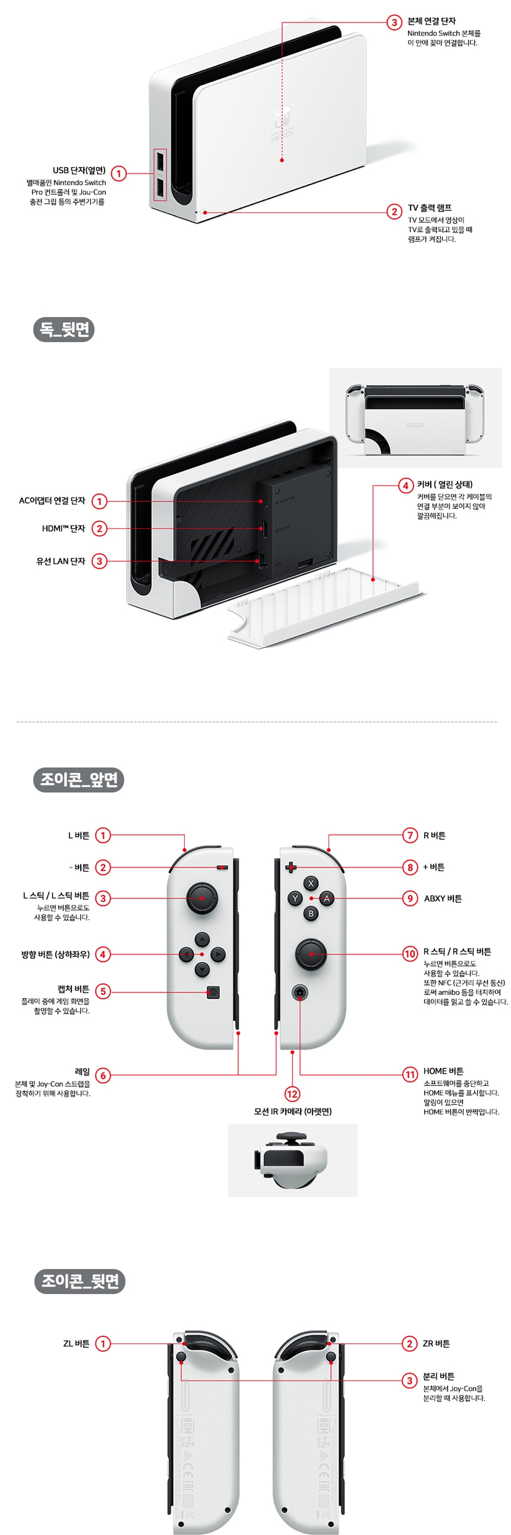 닌텐도 스위치 OLED 화이트 | Nintendo | KREAM