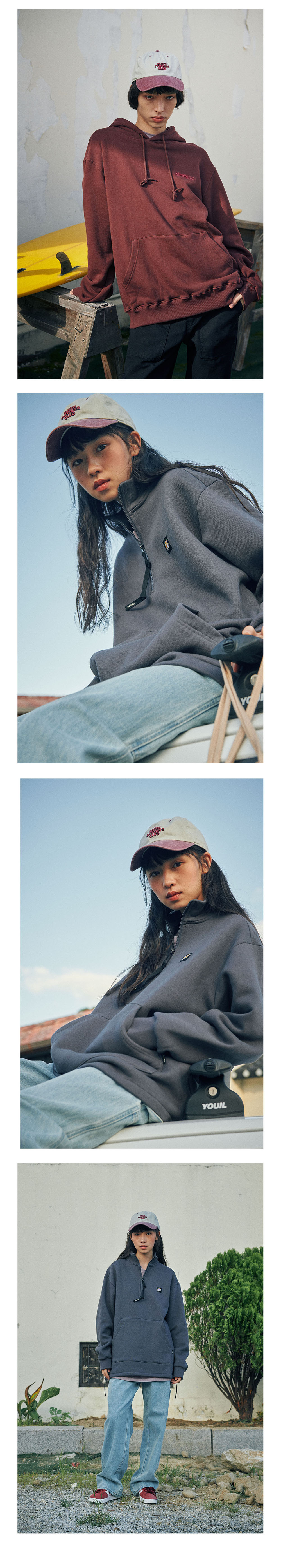 플랫웨이브 포호 볼캡 버건디 | Flatwave | KREAM