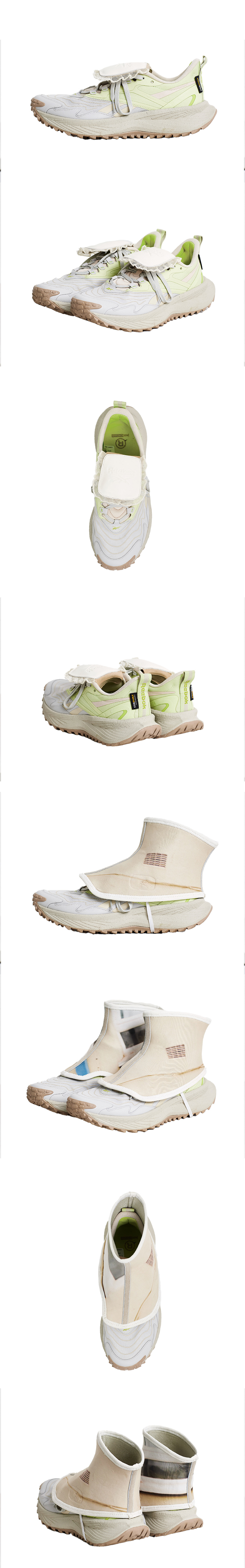 씬 x 리복 플로라이드 에너지 5 어드밴처 우먼 라임 베이지 | SEEN | KREAM