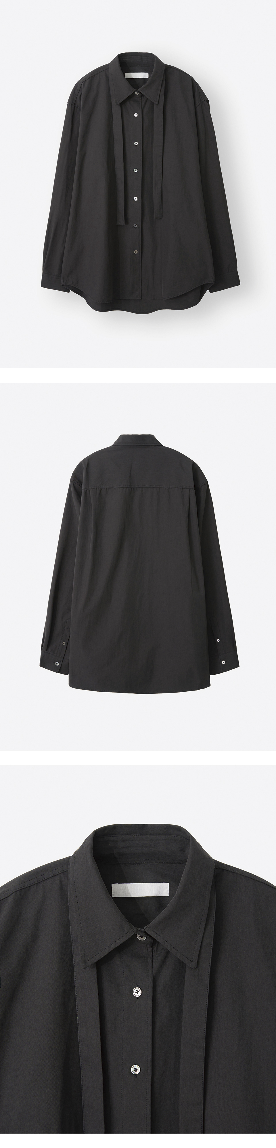 아르카익 타이 셔츠 블랙 | ARCHAIC | KREAM