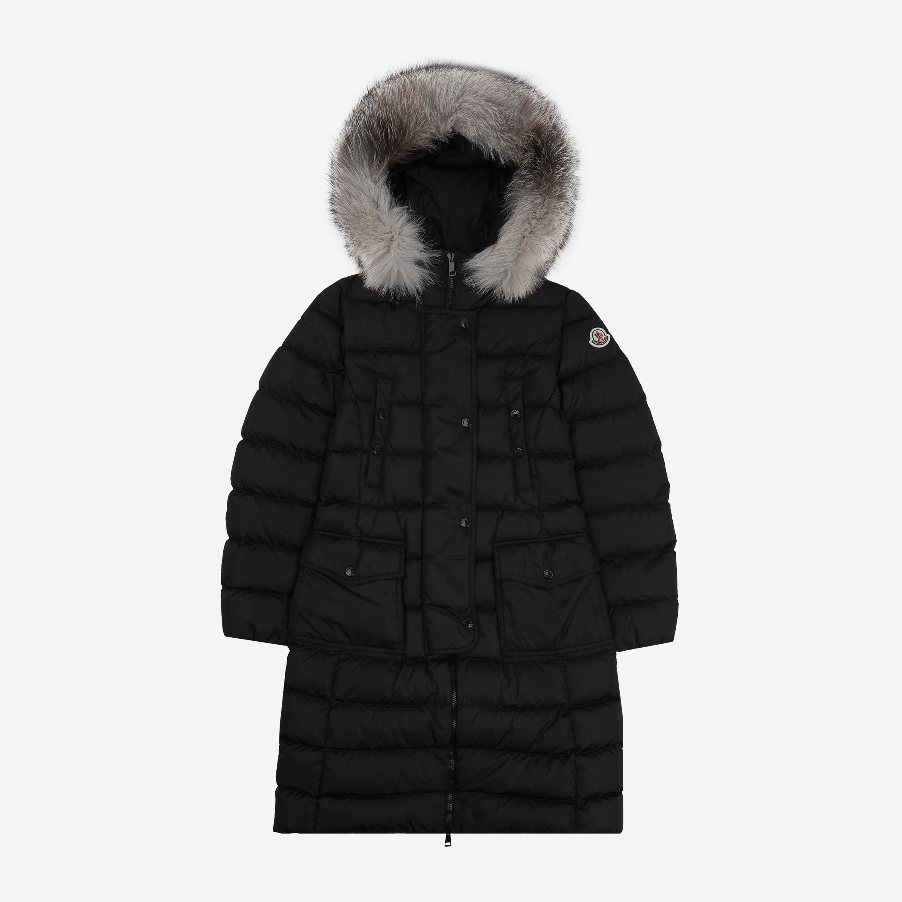 (W) 몽클레르 클로에 롱 다운 자켓 블랙 - 21FW | KREAM