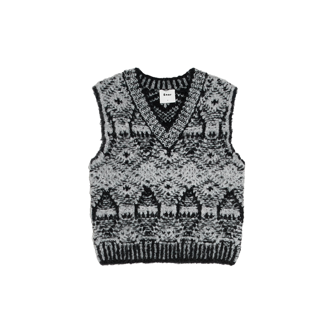 엔오르 우먼 슈퍼파인 알파카 노르딕 베스트 네이비 | ENOR | KREAM