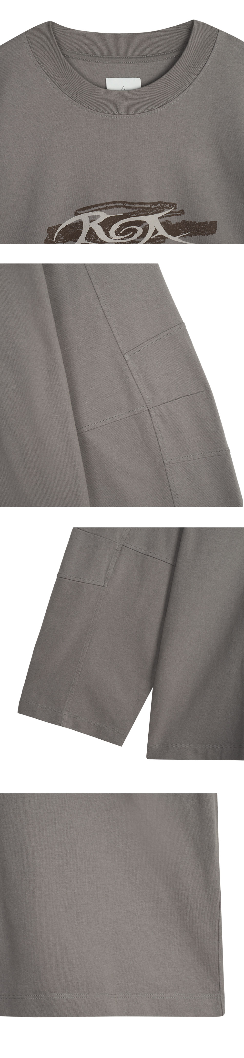 로아 롱 슬리브 그래픽 시티 스카이라인 - 24FW | ROA | KREAM