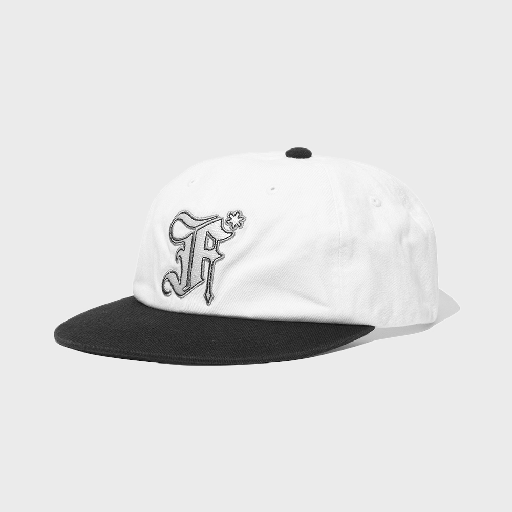 패슬 F 로고 워시드 캡 화이트 | FASTLE | KREAM
