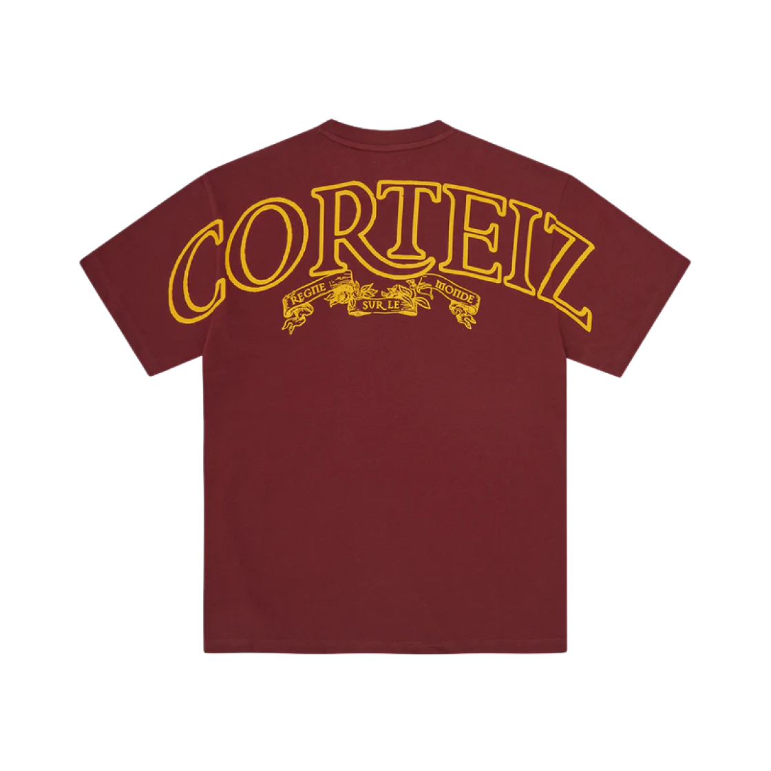 코르테이즈 로얄 헤비웨이트 티셔츠 버건디 | Corteiz | KREAM