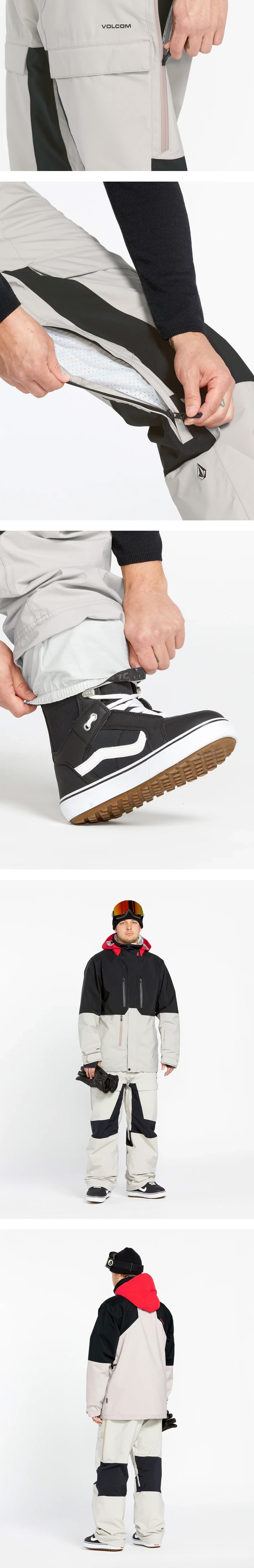볼컴 맨즈 RNGE 스트레치 고어텍스 팬츠 아이스 그레이 | VOLCOM | KREAM