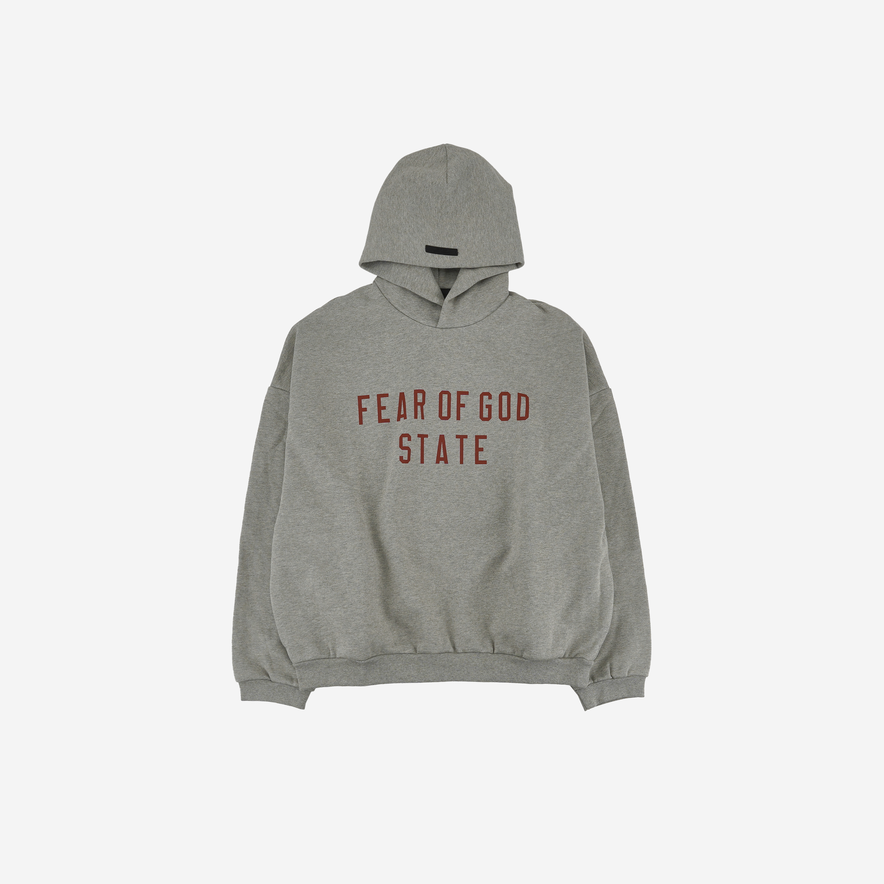 에센셜 플리스 스테이트 후드 다크 헤더 - 24FW | KREAM