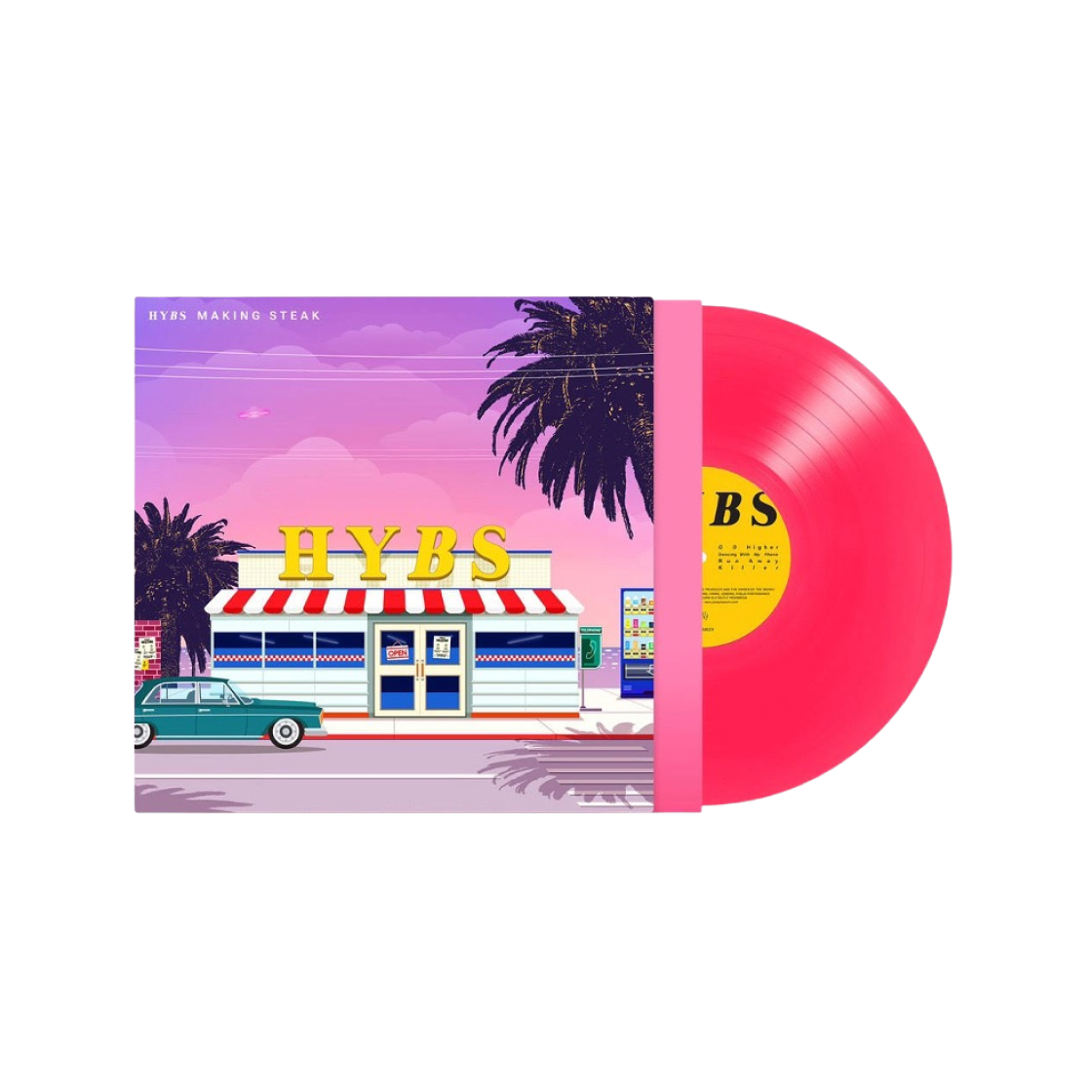 HYBS 정규 1집 메이킹 스테이크 LP 핑크 | LP & CD | KREAM
