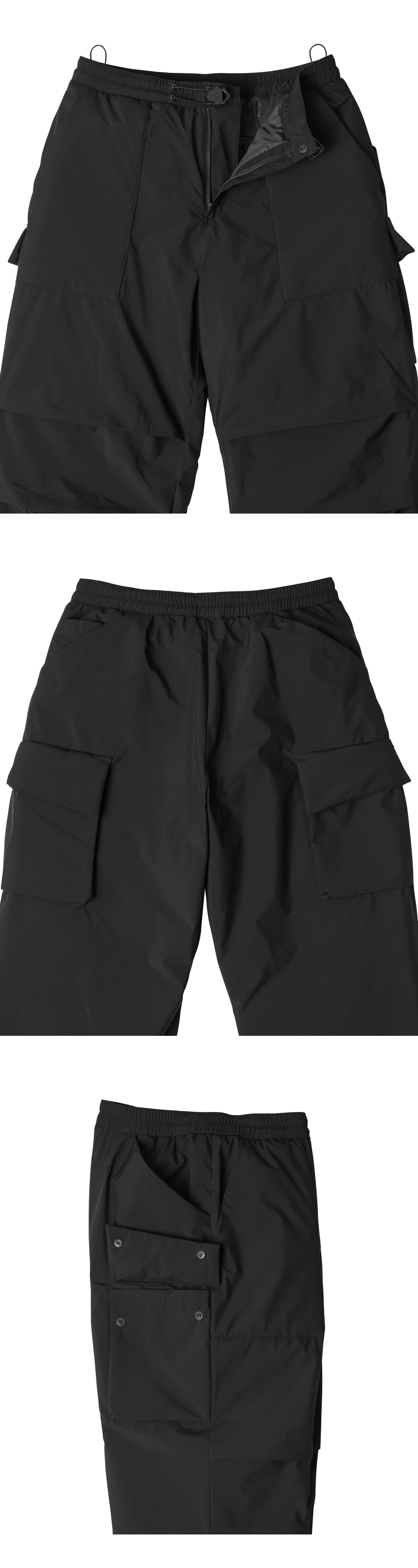 루트파인더 매뉴버 팬츠 블랙 | Rootfinder | KREAM