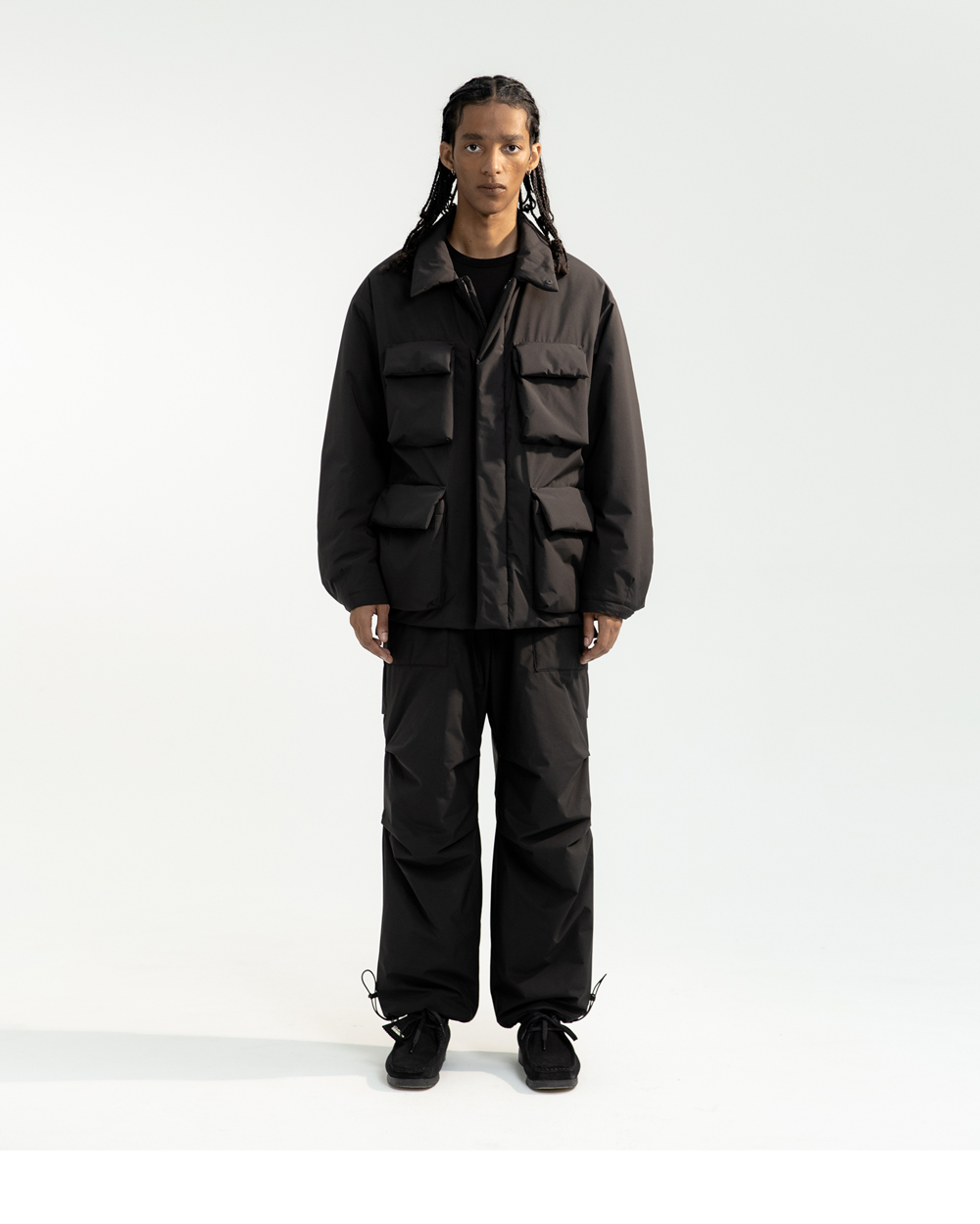 루트파인더 매뉴버 팬츠 블랙 | Rootfinder | KREAM