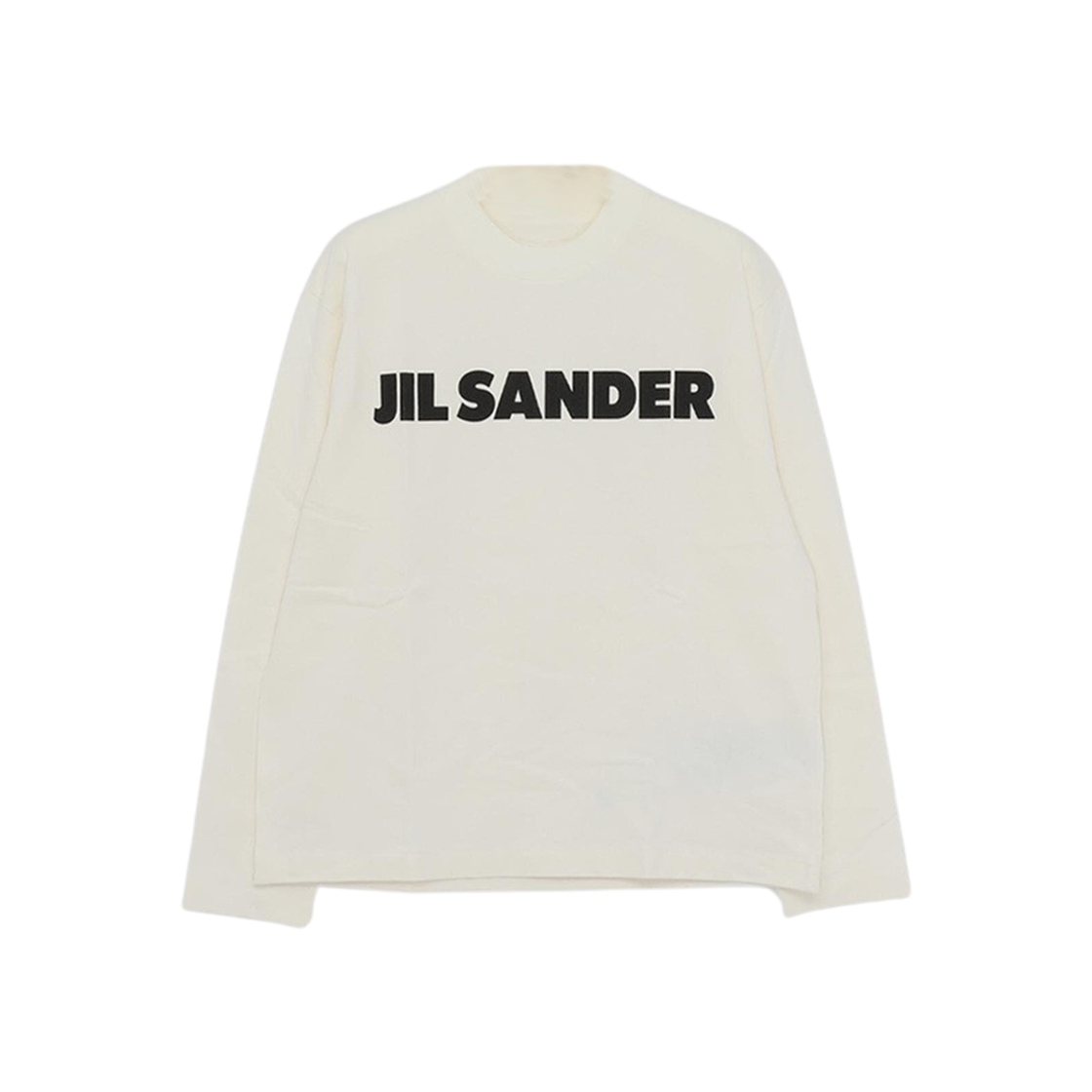 (W) 질 샌더 로고 롱슬리브 티셔츠 내츄럴 | Jil Sander | KREAM