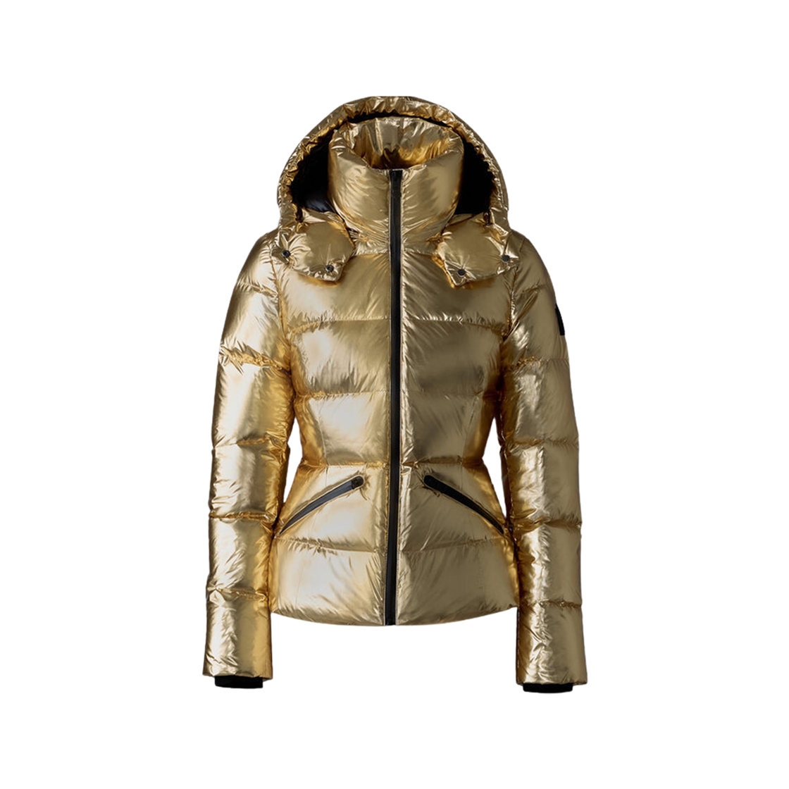 (W) 맥카지 마다린-M 메탈릭 라미네이트 다운 자켓 골드 | Mackage | KREAM