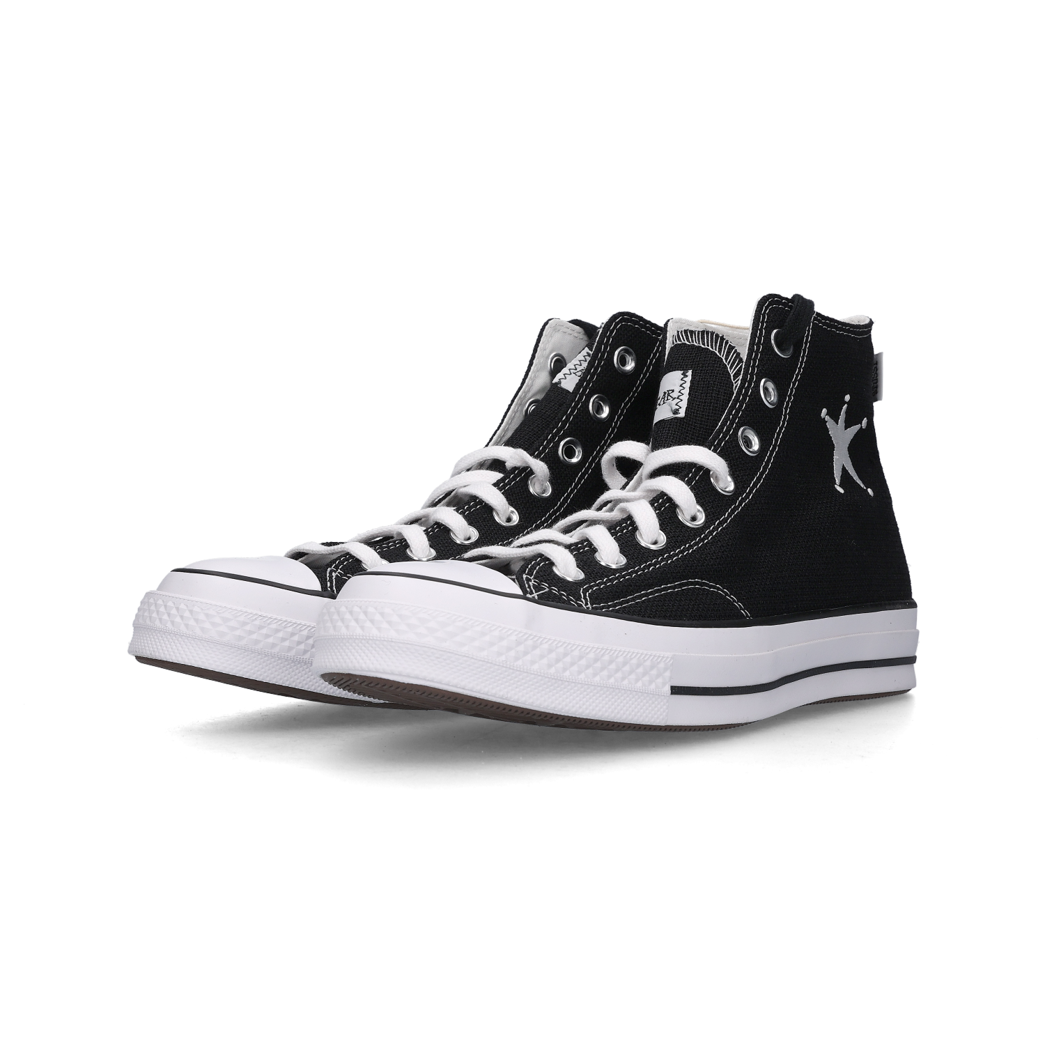 컨버스 x 스투시 척 70 하이 블랙 | KREAM