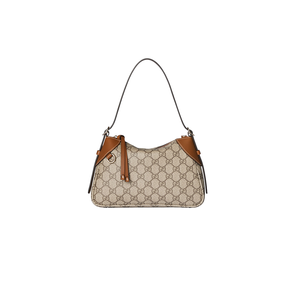 구찌 GG 엠블럼 스몰 숄더백 베이지 에보니 | Gucci | KREAM