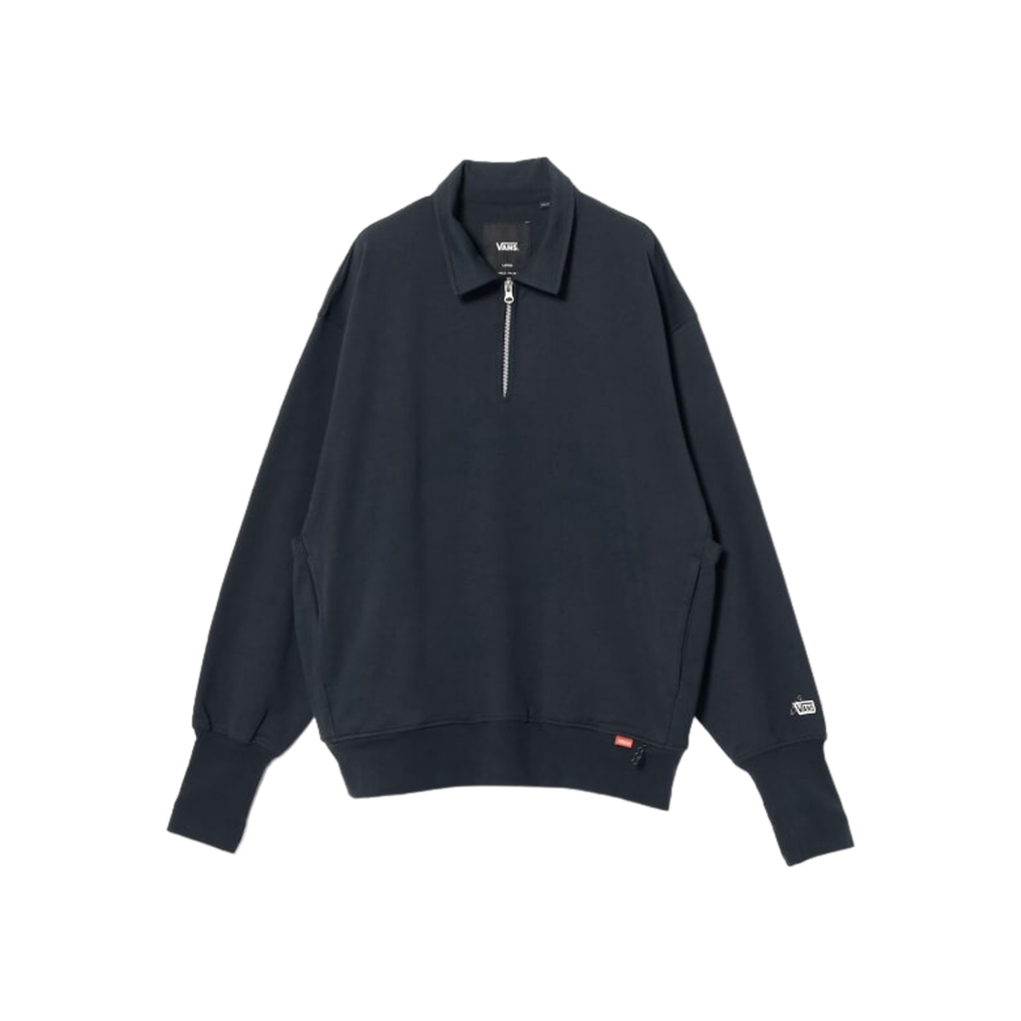 반스 x 빔즈 TDC 하프 집 스웨트셔츠 네이비 블레이저 | Vans | KREAM