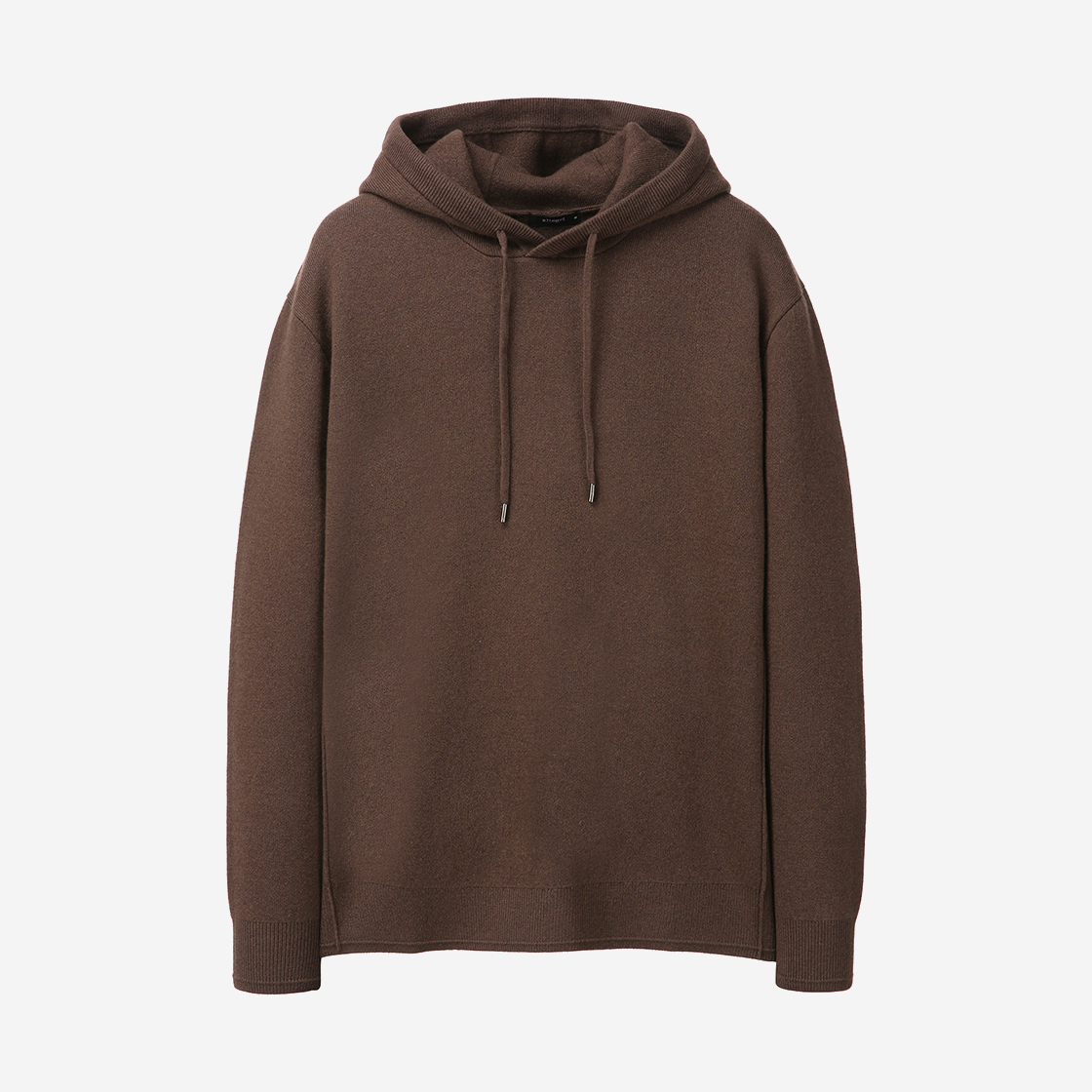알레그리 다크 브라운 울 캐시미어 후디 맨투맨 | Allegri | KREAM
