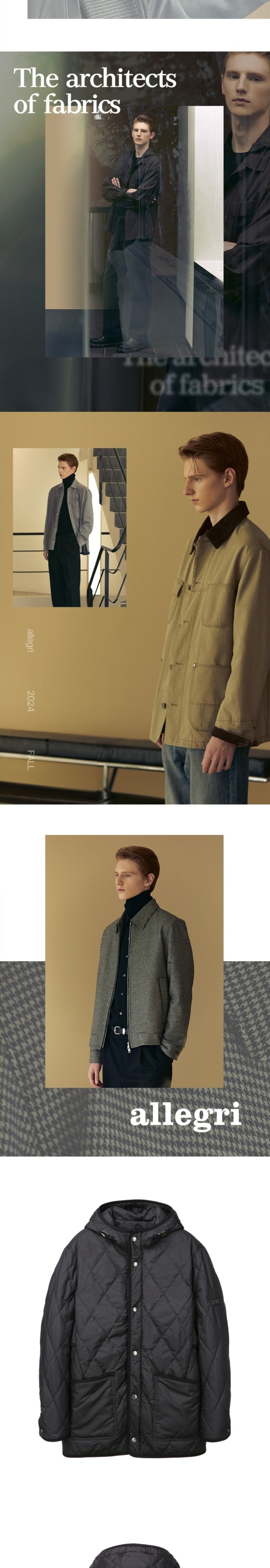 알레그리 블랙 하이퍼 유틸리티 퀼팅 후디 점퍼 | Allegri | KREAM