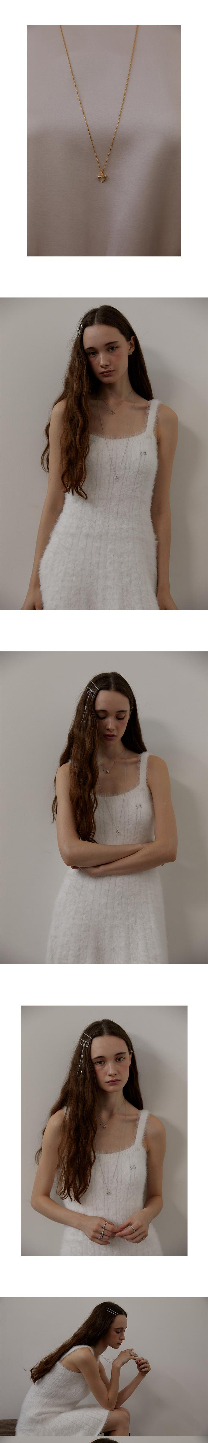 러브미몬스터 몬트 롱 체인 넥크리스 실버 | lovememonster | KREAM