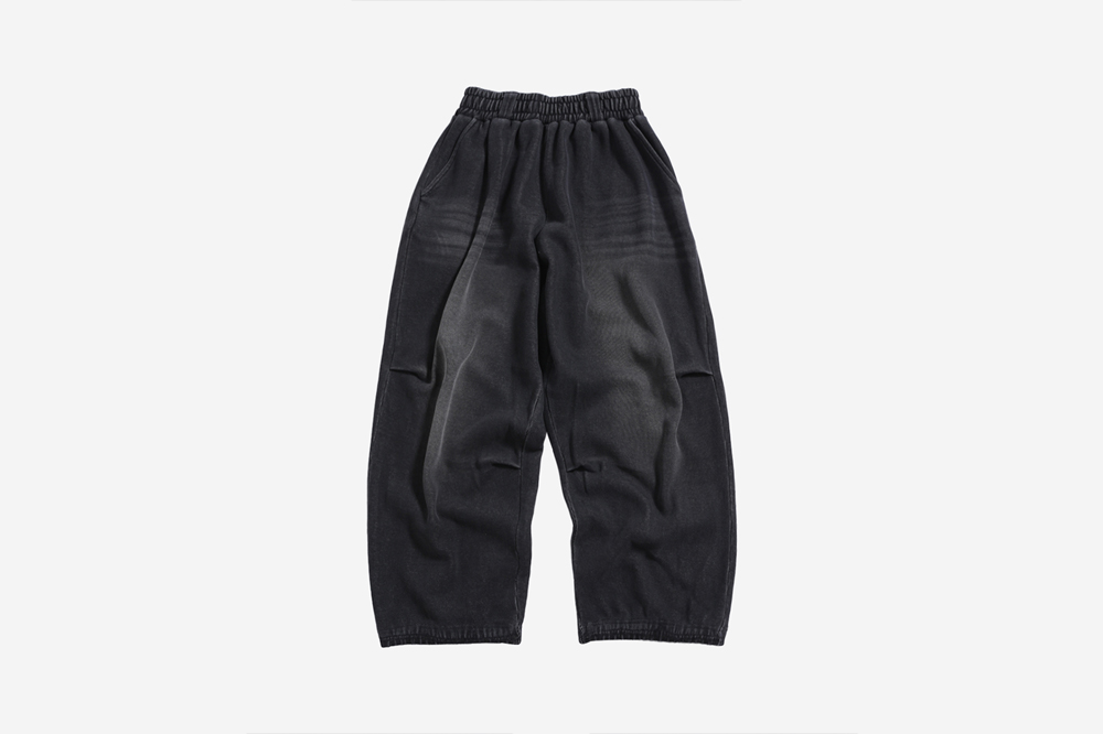 비피투디스오더 워싱 배기 데님 팬츠 블랙 | BP2DISORDER | KREAM