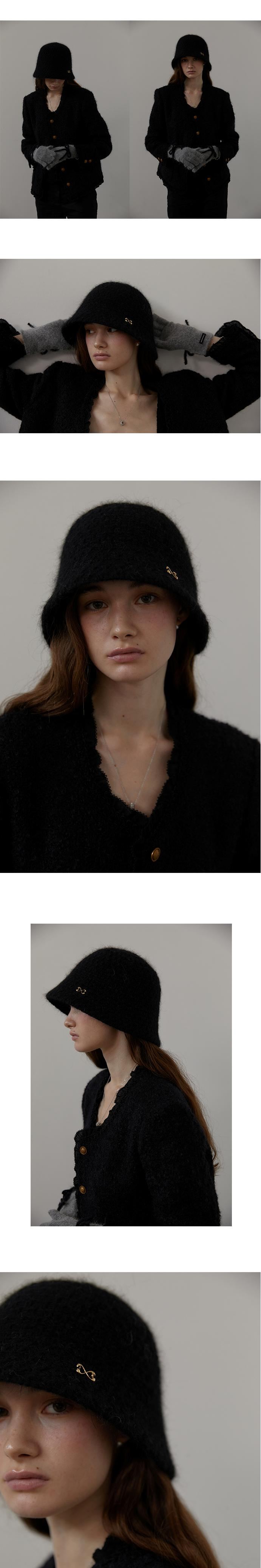 러브미몬스터 몬트 앙고라 버킷햇 화이트 | lovememonster | KREAM