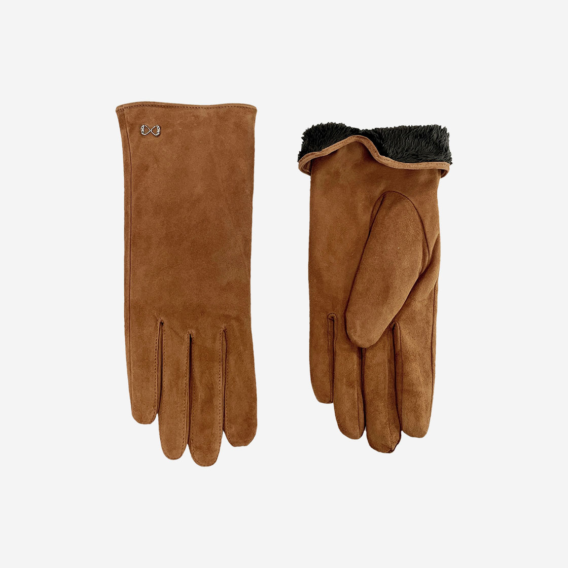 러브미몬스터 스웨이드 롱 글로브 카멜 | lovememonster | KREAM