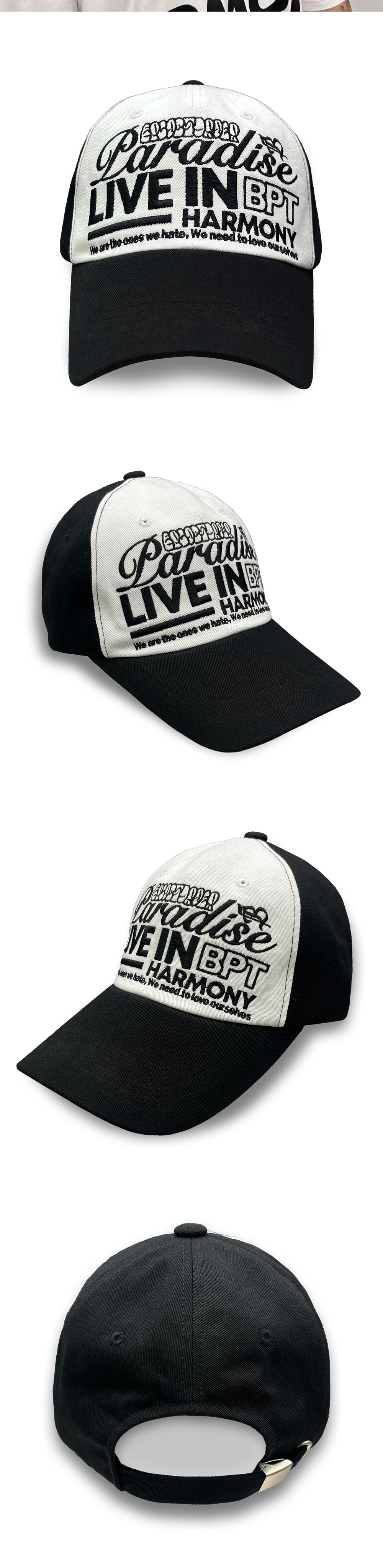 비피투디스오더 라이브 인 하모니 캡 블랙 | BP2DISORDER | KREAM