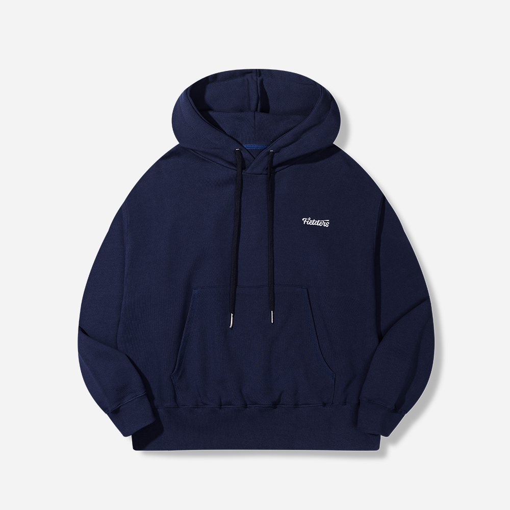 필더스 여성 로고 후드티 네이비 | Fielders | KREAM