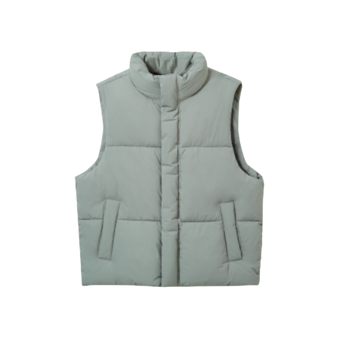 스파오 베이직 다운 베스트 카키 | Spao | KREAM