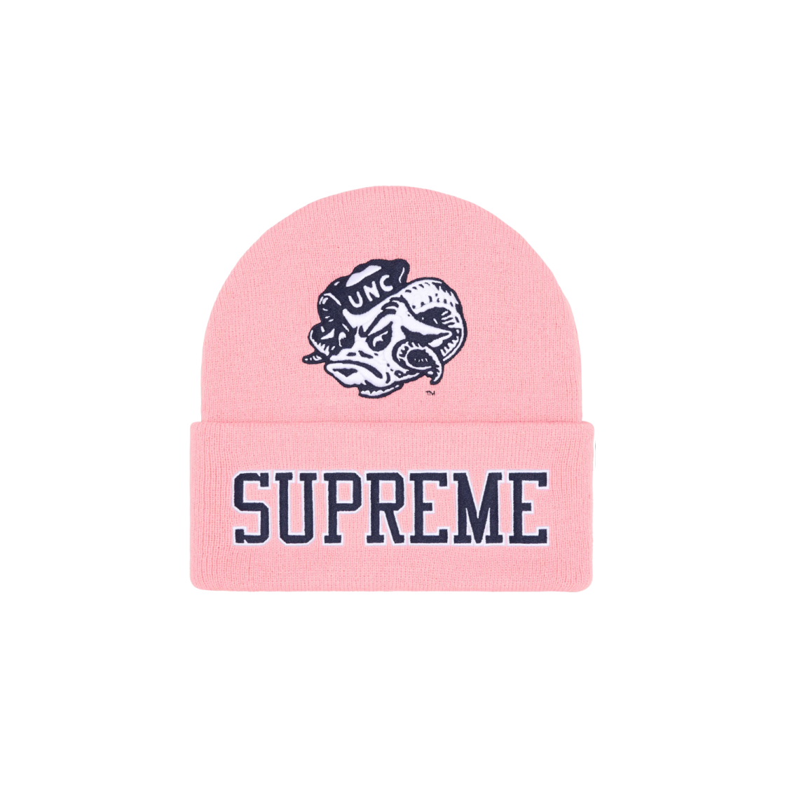슈프림 미첼 & 네스 NCAA 비니 라이트 핑크 - 24FW | Supreme | KREAM