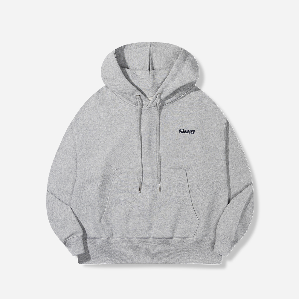 필더스 여성 로고 후드티 그레이 | Fielders | KREAM
